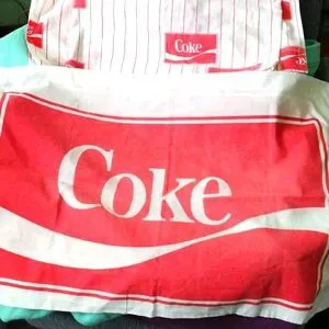 Coca Cola | Bedding | Vintage Twin Coca Cola Sheets | Poshmark